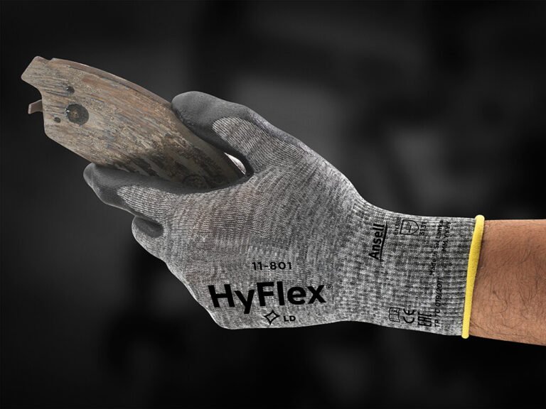 Ansell Hyflex 11-801 Foam Nitrile Coated Glove 12 pr. – All Set!!